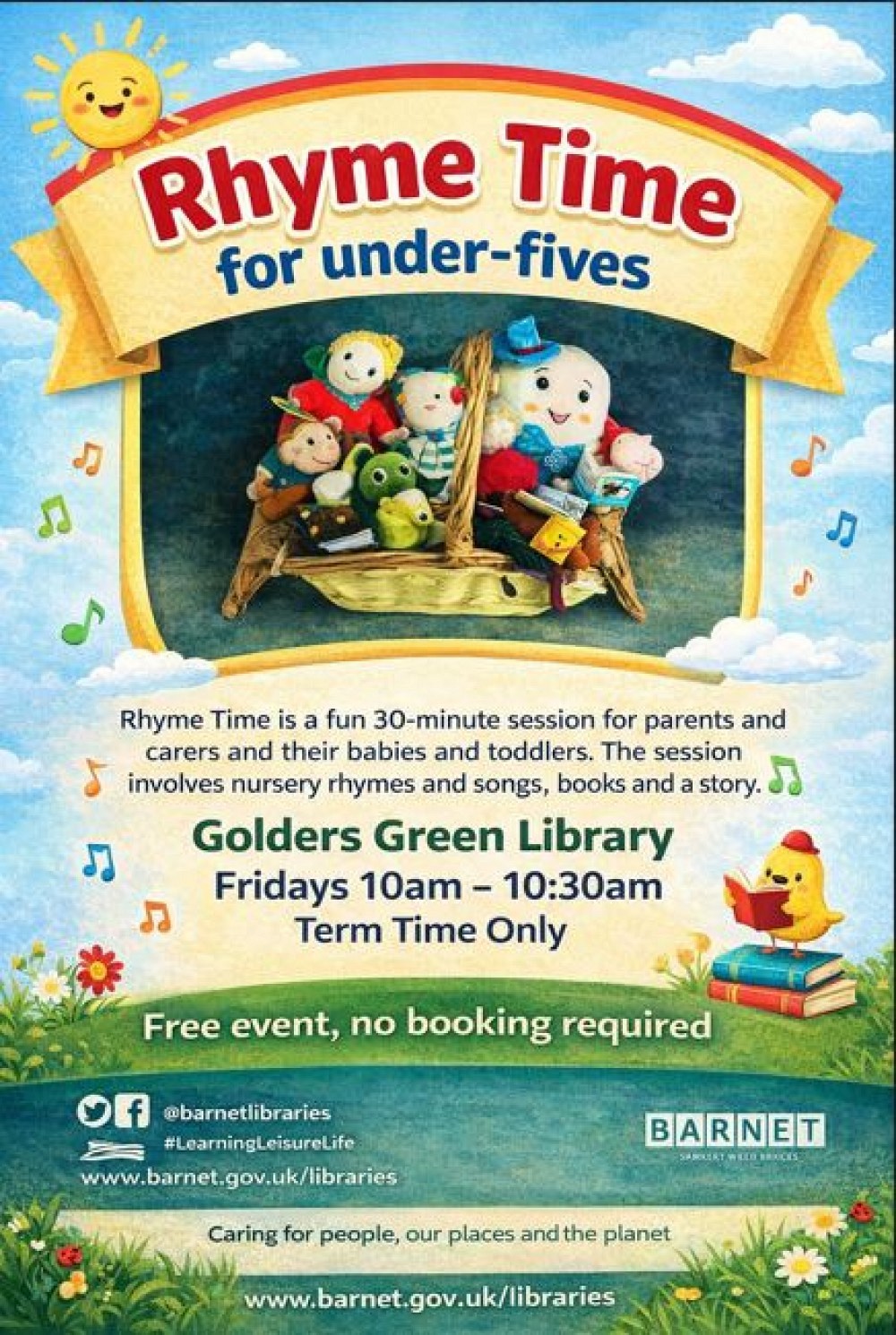 KehillaNW.org | Rhyme Time at Golders Green library